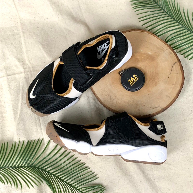 Nike AIR RIFT BLACK BROWN WOMEN HIJAB OUTFIT SLIP ON Shoes | Shopee ...