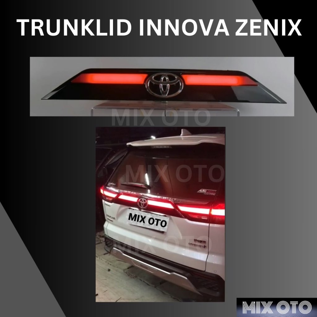 Innova Zenix LED Rear Trunklid | Zenix Trunk Lid | Zenix Trunk Light ...