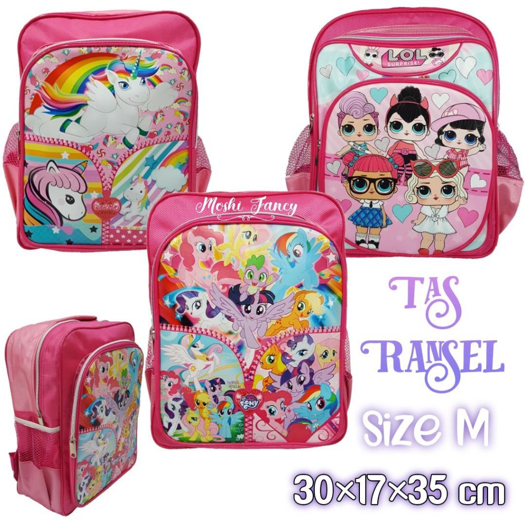 Lol Surprise Screen Printed Backpack / LOL Surprise Children's Carrying ...