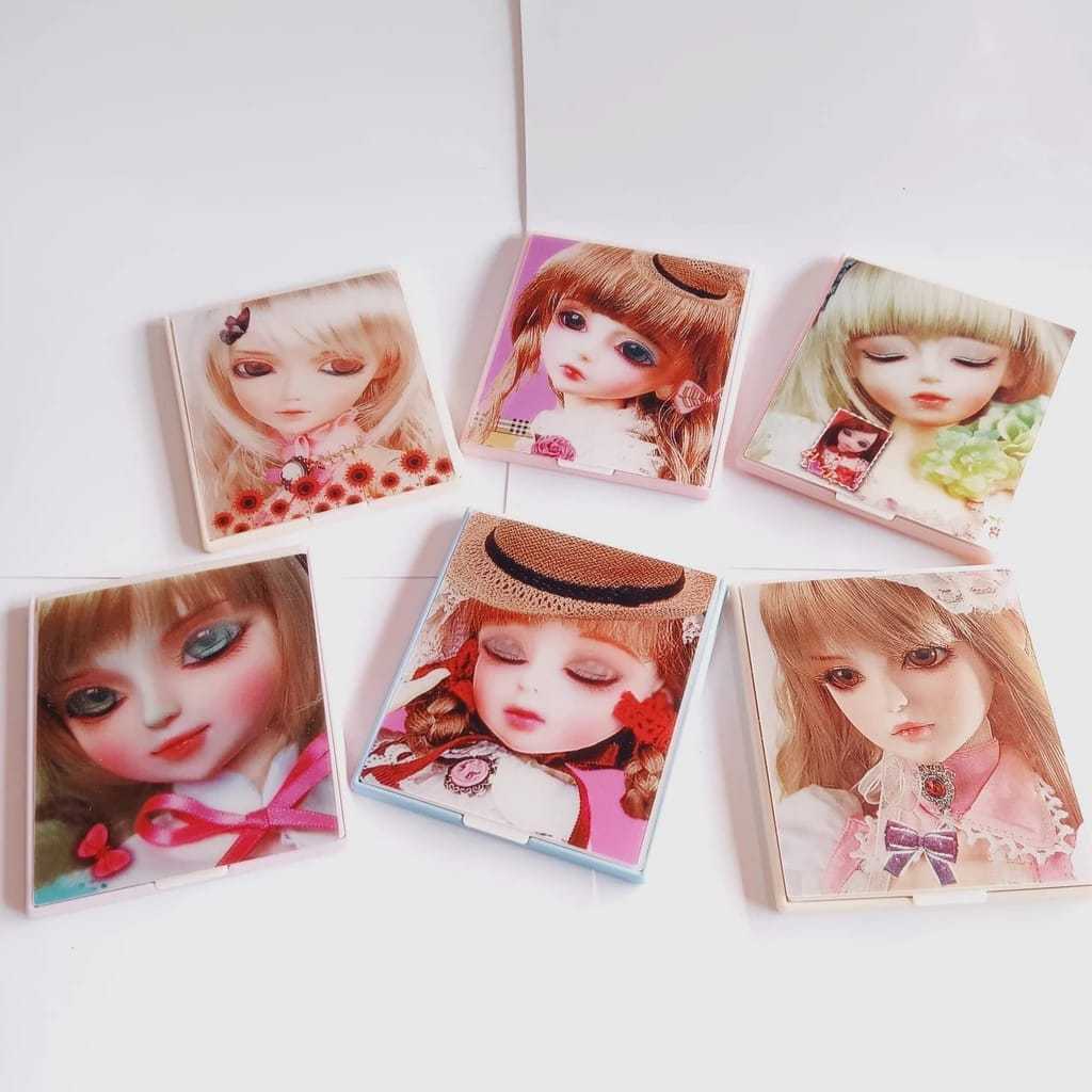 Small Glass Face Mirror Doll Glass Cute Mirror Shopee Malaysia