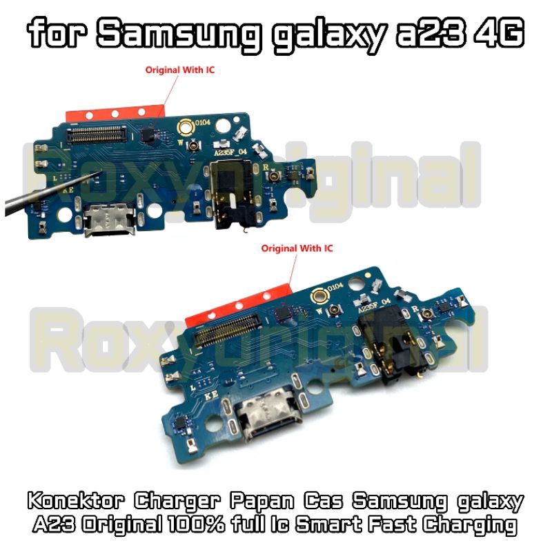 100% Original Samsung galaxy A23 Casing Board Charger Connector, full ...