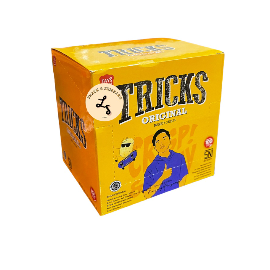 Latest Tricks Crisps Kimchi/Bulgogi/Original/BBQ/Rendang – Potato Baked ...