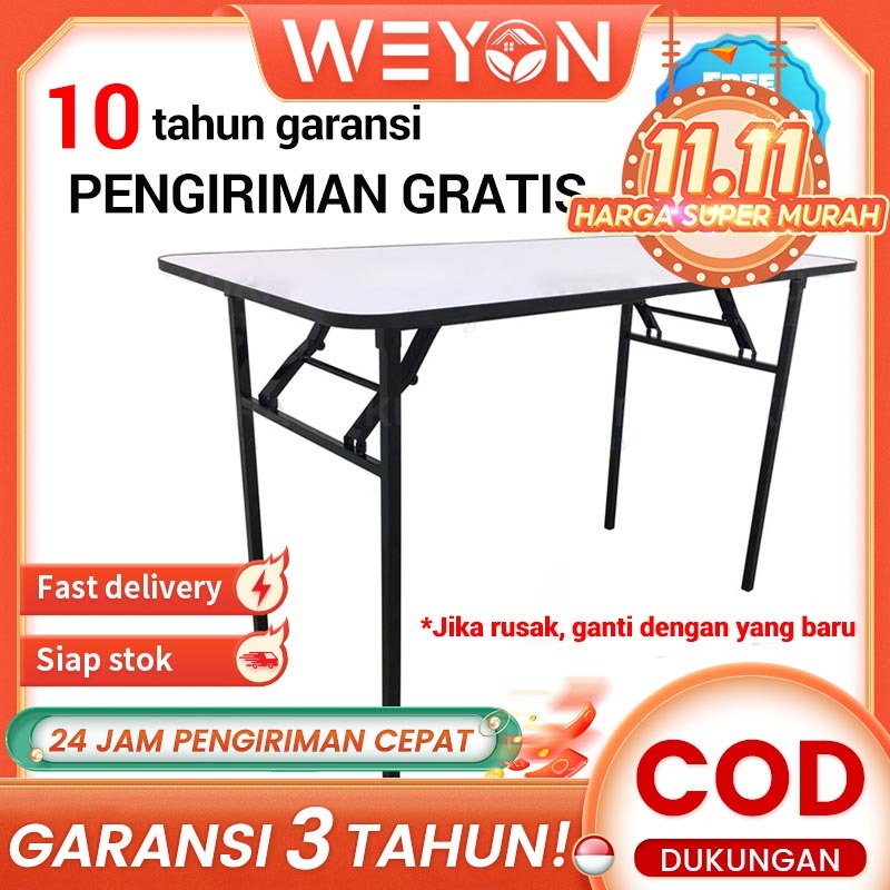 Folding Table Banquet Table study Table Computer Desk Multipurpose ...