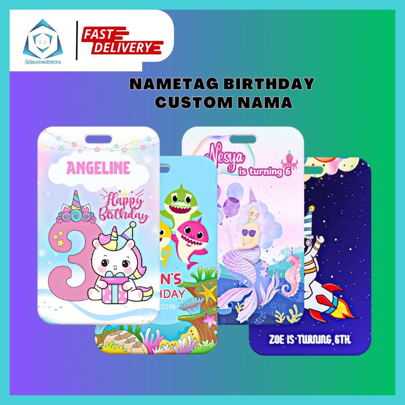 Custom ID CARD HBD/ID CARD HBD MOTIF/COMPANY/COMPANY/Print ID CARD ...