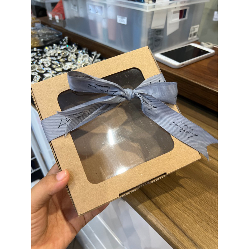 Gift Box 15x15x5 Mica (add bubble wrap for regular delivery) | Shopee ...