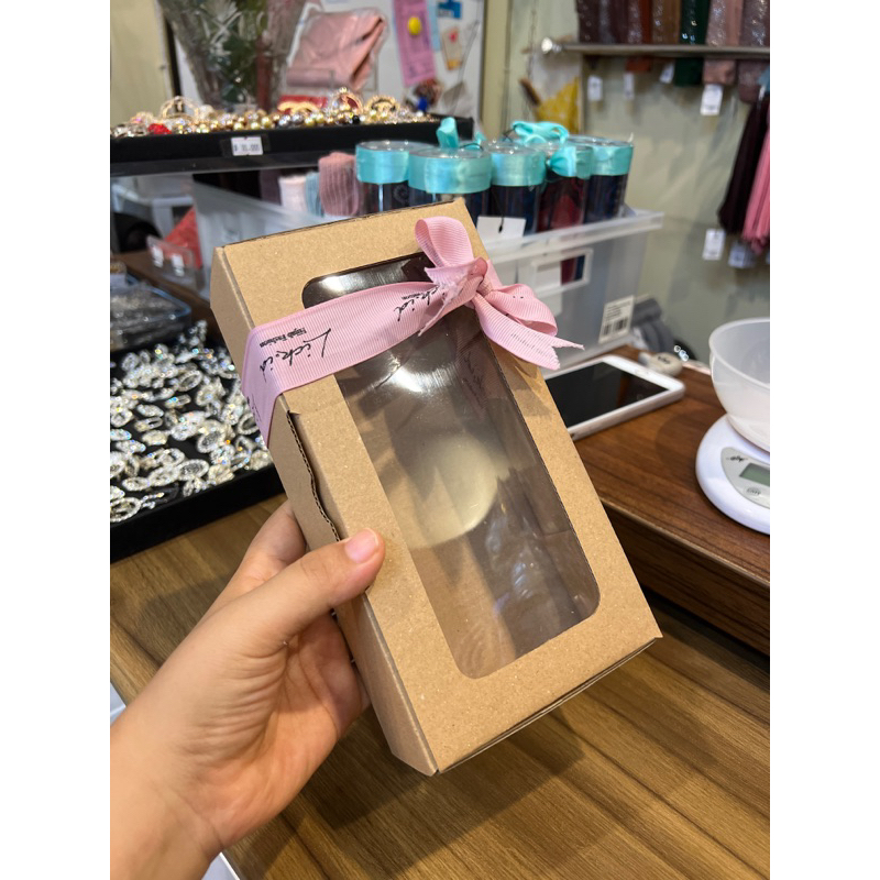 Gift box 20x10x5 cm (mica) (add bubble wrap for regular delivery ...