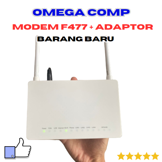 Zte F477 EPON ONU ONT New Not Used plus Adapter | Shopee Malaysia