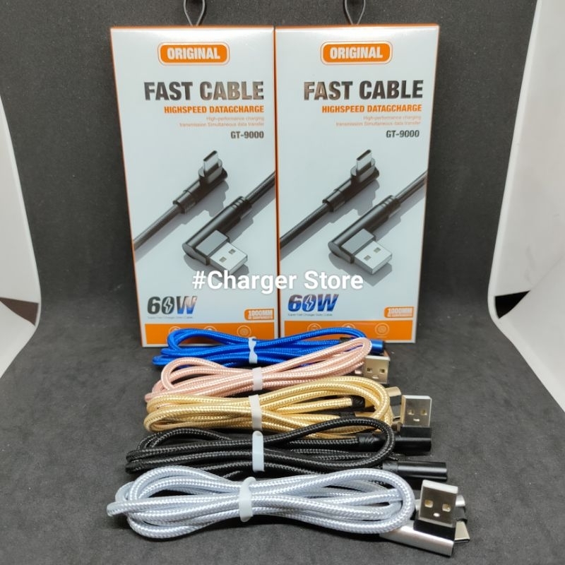Gaming Data Cable 60W Type C Fast Charging ORIGINAL Cable Model Good ...