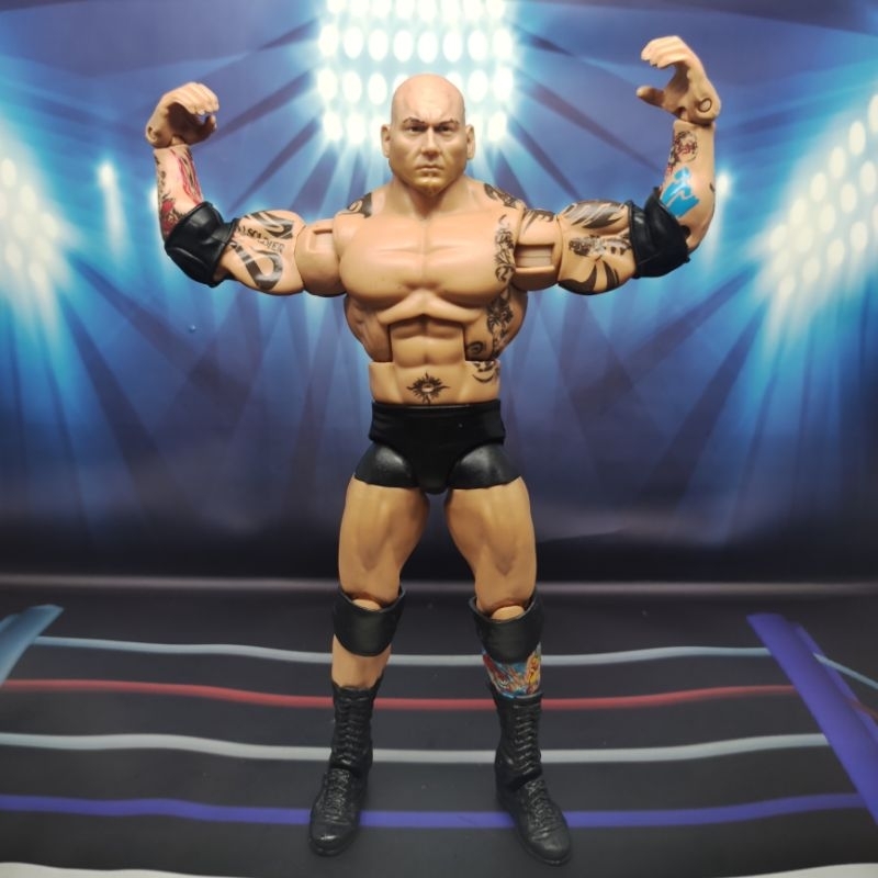 Wwe MATTEL ELITE SERIES 30 BATISTA RARE | Shopee Malaysia