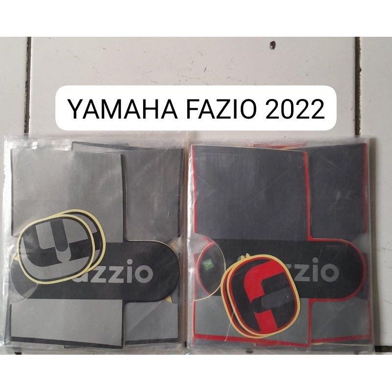 Original Yamaha fazzio 2022 striping full body fazzio sticker | Shopee ...
