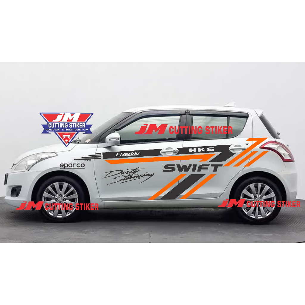 Suzuki swift car stickers, cutting stickers for various swift cars ...
