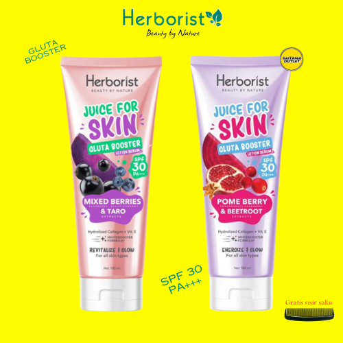 Herborist Body Serum Skin Gluta Booster SPF 30 PA+++ 180ml | Shopee ...