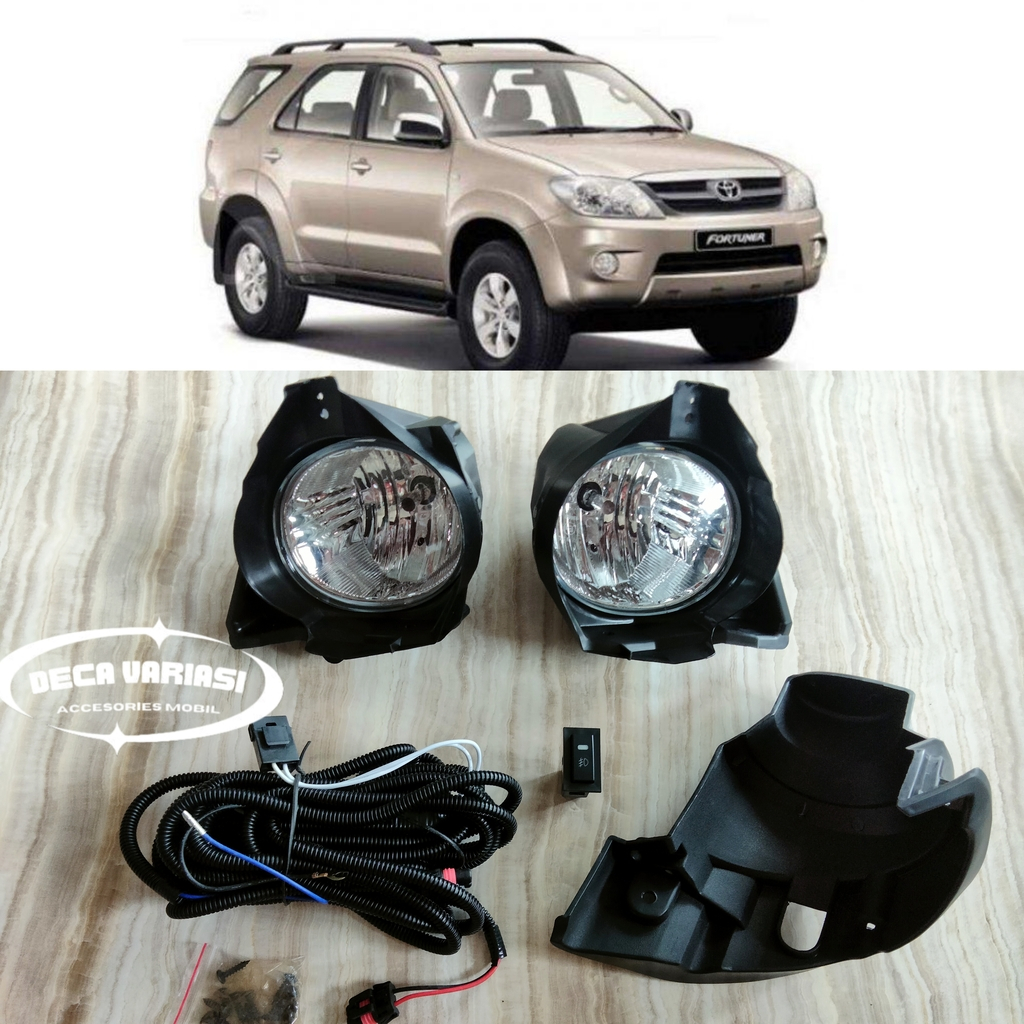 Fortuner Car Headlight Foglamp Fog Lamp Toyota Fortuner 2005 - 2010 Car ...