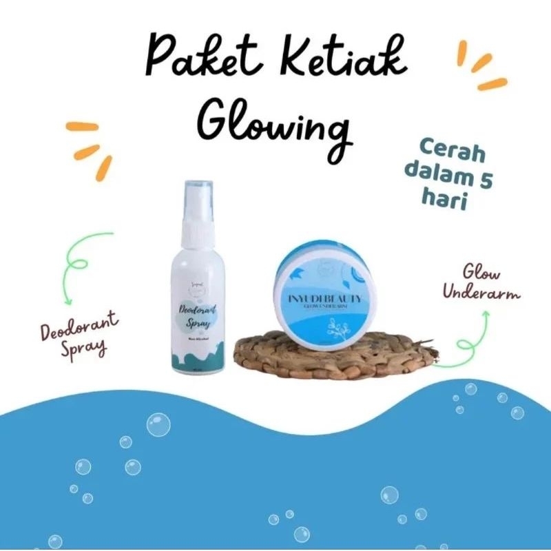 (1deo And 1 Cream) Glow Underarm Platinum Wrinkle Lightening by Inyudi ...