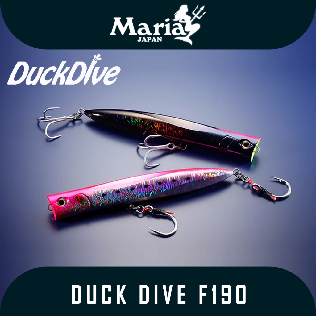 Popping Maria Duck Dive F190 Fishing Bait (Floating) | Shopee Malaysia