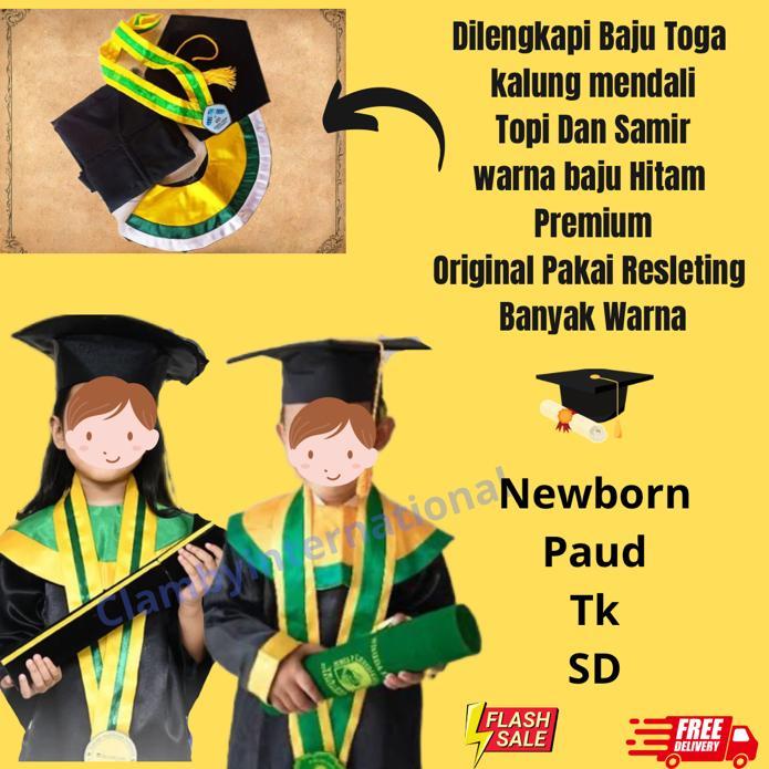 Elementary/kindergarten/paud Graduation Toga Clothes Grade A Quality ...