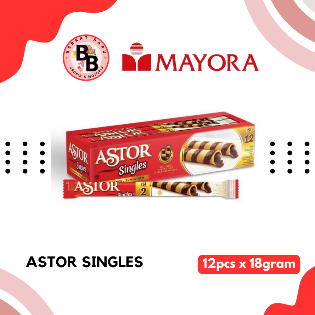 [BB Snack] ASTOR SINGLES CHOCOLATE 18GRAM The Price Is For PER PACK Of ...
