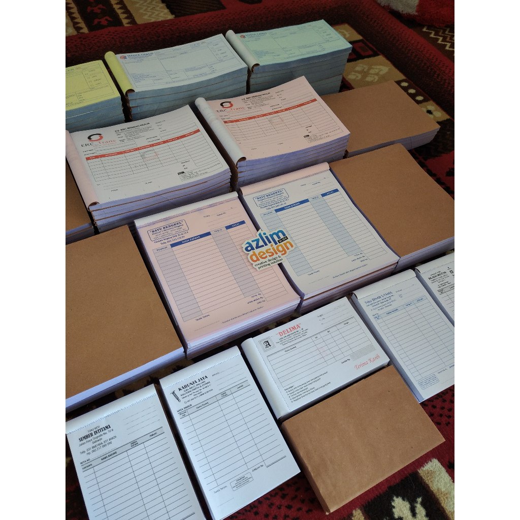 Invoice NOTES CUSTOM RECEIPT 3 FRAMES 1/2 FOLIO - EXPEDITION CARGO ...