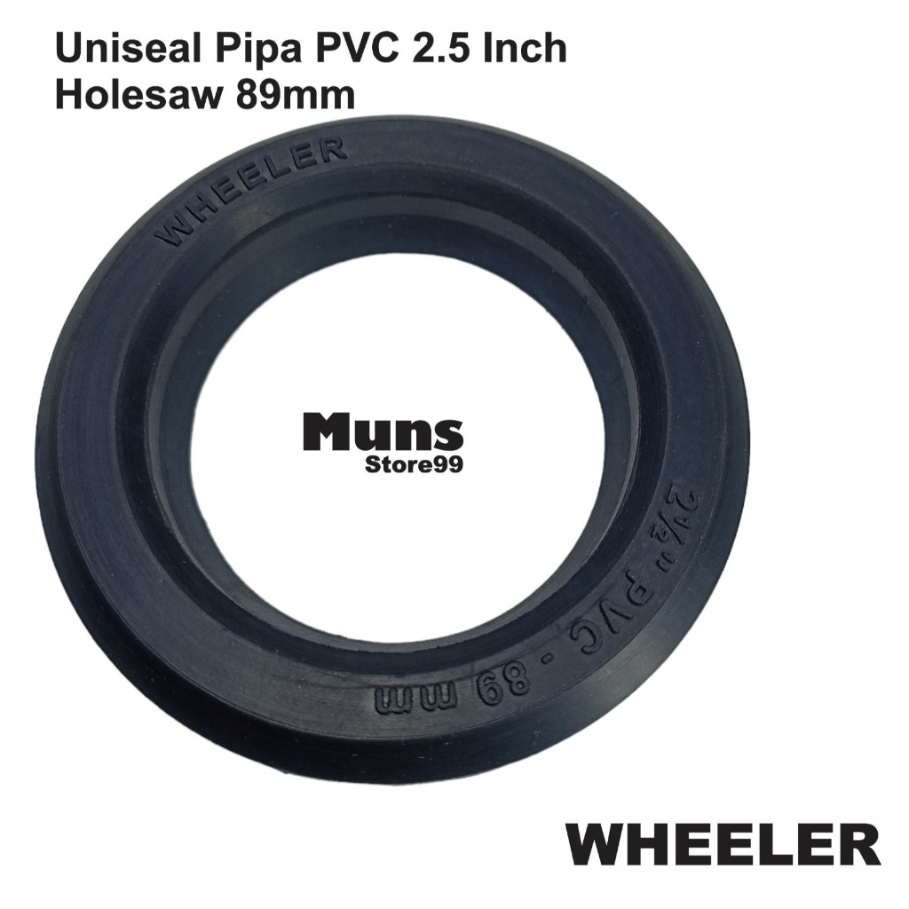 Uniseal Rubber PVC Pipe 2.5 Inch Aquaponic and Hydroponic System ...