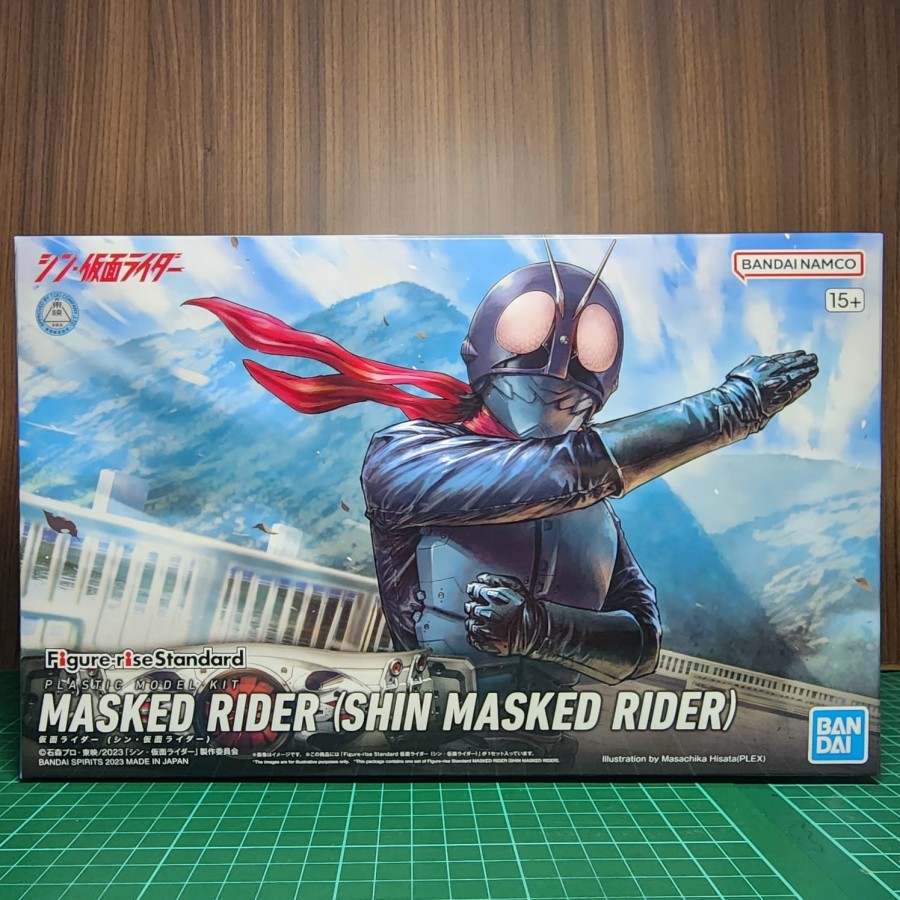 Figure-rise Standard Kamen Rider (Shin Kamen Rider) | Shopee Malaysia
