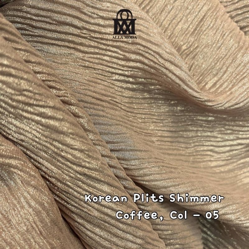 Shimmer Fabric 0.5m/Korean Plits Simmer 50cm | Shopee Malaysia