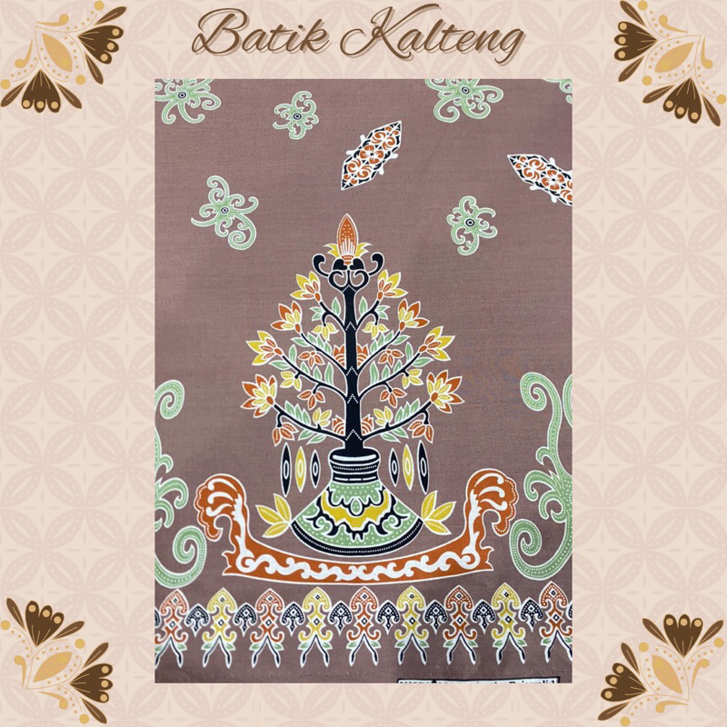 KATUN Typical Central Kalimantan Batik Fabric made of Premium Cotton ...