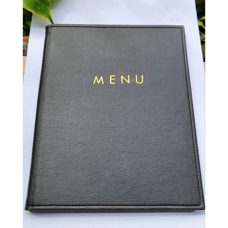A4 Ready Menu Book - 10 Sheet Plastic Contents | Shopee Malaysia