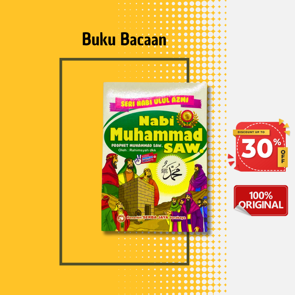 NABI Prophet Ulul Azmi Series Children's Story Book About Prophet ...