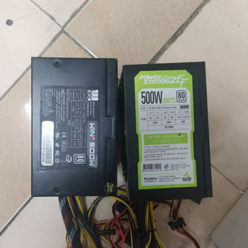 Power supply 500w 80+ | Shopee Malaysia