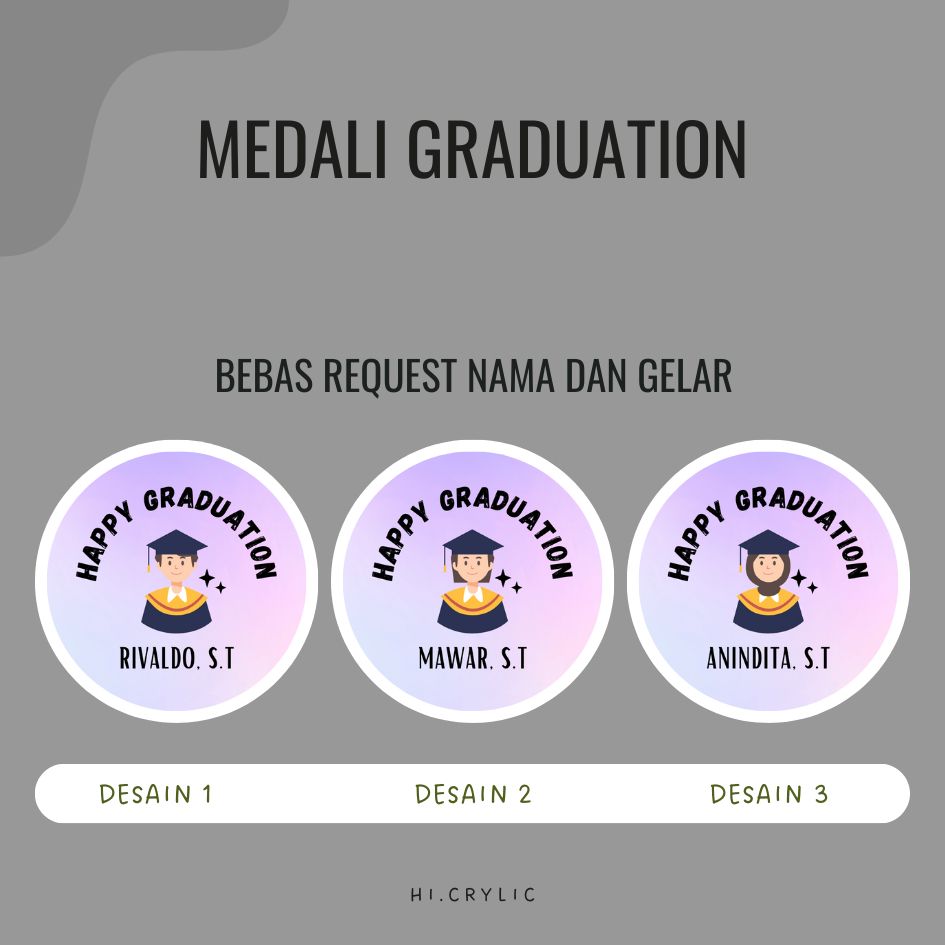 Custom Medals Sempro Gifts Complete Graduation Graduation | Shopee Malaysia
