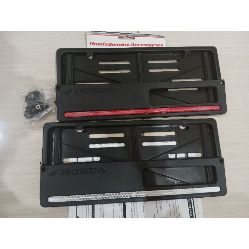 Original Honda Number Plate Seat cover (Pair) | Shopee Malaysia