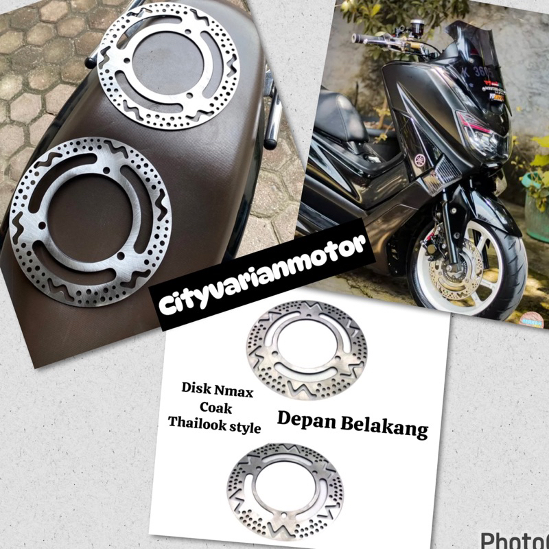 FRONT NMAX PLATE DISC BRAKE IMPORTED Thailand AEROX Lexi NMAX NEW Old ...