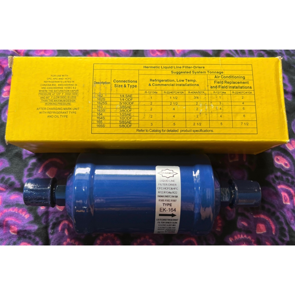 LIQUID LINE FILTER DRIER STARMEC EK-164 | Shopee Malaysia