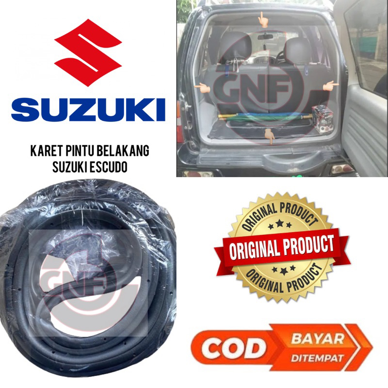 Rear Door Rubber/Rear Trunk SUZUKI ESCUDO ORIGINAL PNP | Shopee Malaysia