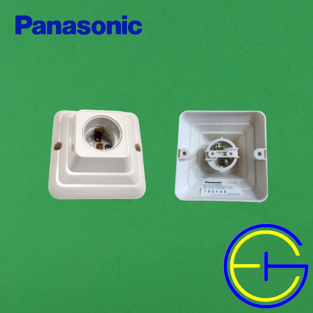 Panasonic E27 NLP Light Fittings 52202-031 Box | Shopee Malaysia