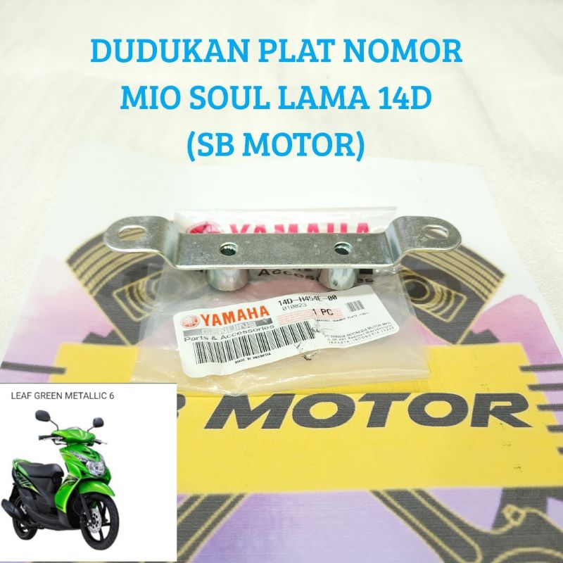 Original YAMAHA OLD MIO SOUL NUMBER PLATE HOLDER NUMBER PLATE BRACKET ...