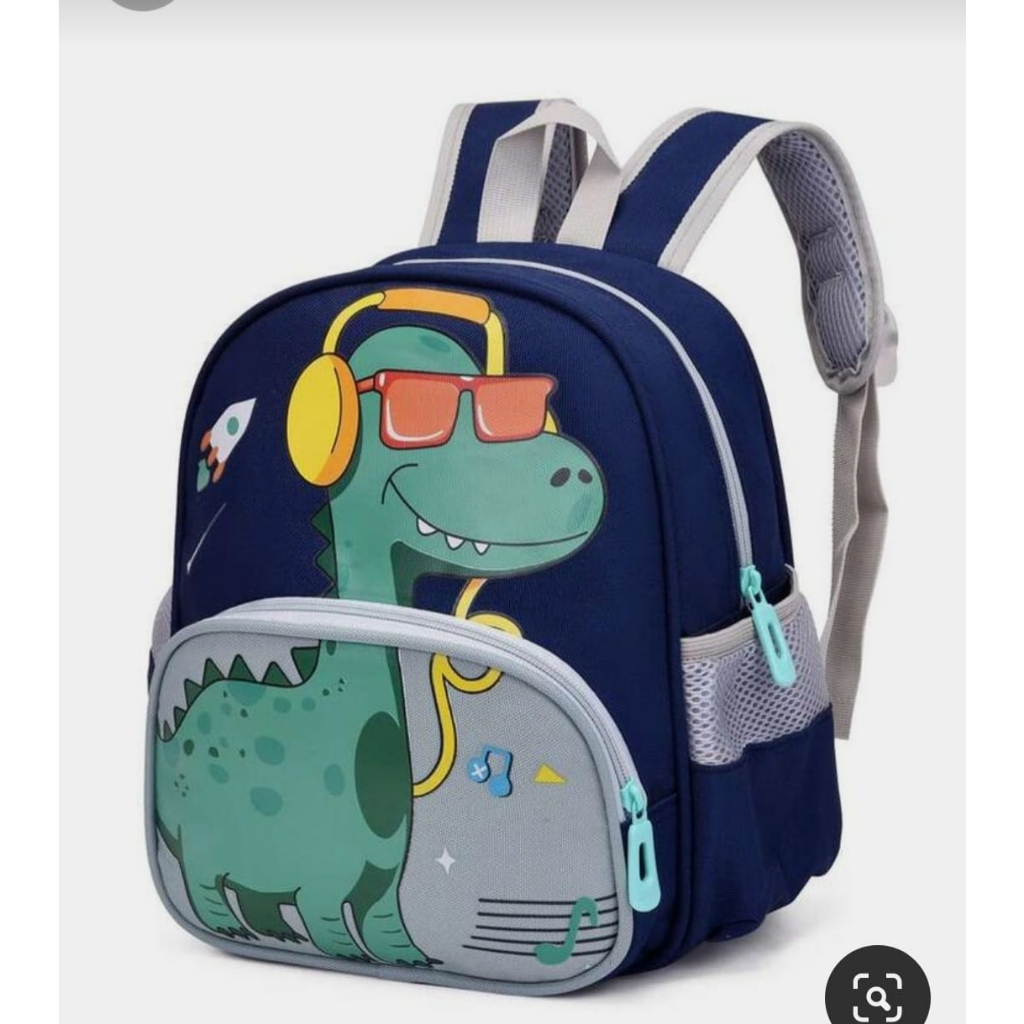Boys and girls kindergarten bags with Dino motifs, character school ...