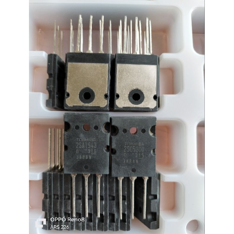 Thosiba 2SA 1943 2SC 5200 Original Super Transistor Thosiba 1943 / 5200 ...