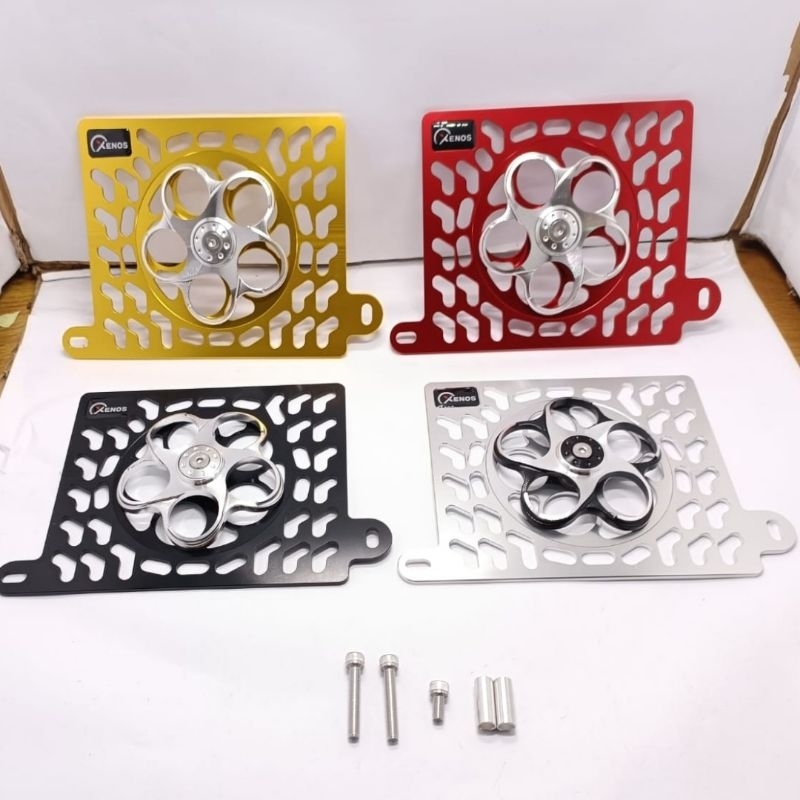Xenos Spiner Radiator Cover Nmax old Aerox old / Radiator Cover+fan ...