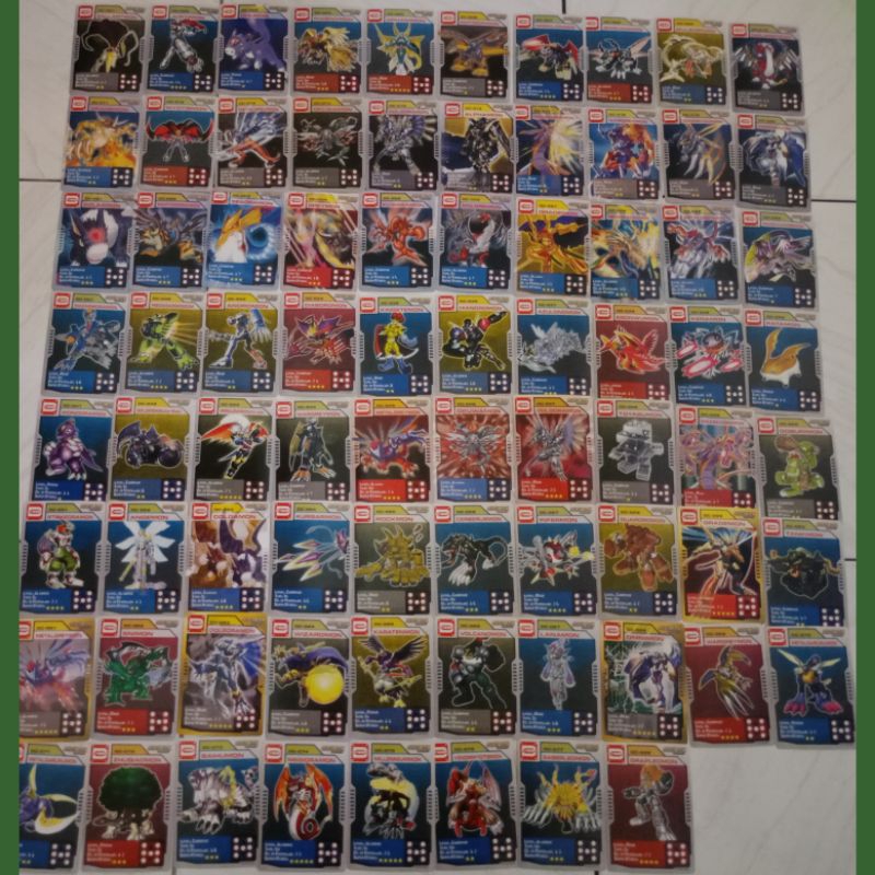 Digimon D-CYBER Card Set of 78 Pcs (Complite) | Shopee Malaysia
