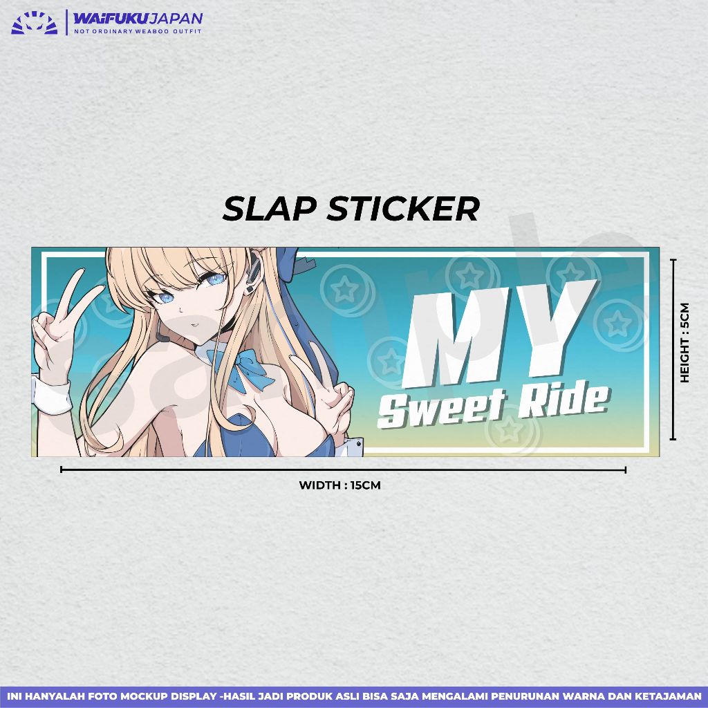 Sticker Slap Anime JDM Blue Archive - Asuma Toki | Shopee Malaysia