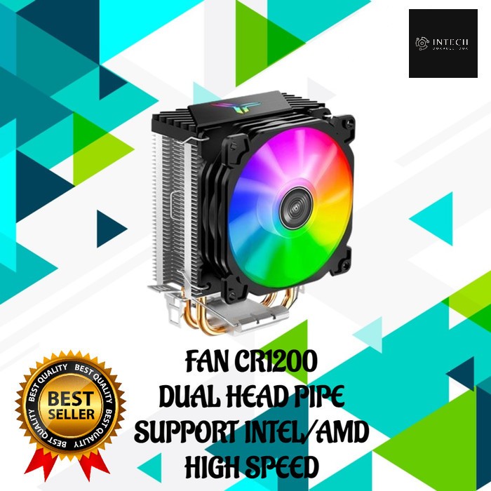 JONSBO CR1200 FAN RGB PROCESOR COOLER HEADSINK COOLING INTEL / AMD ...