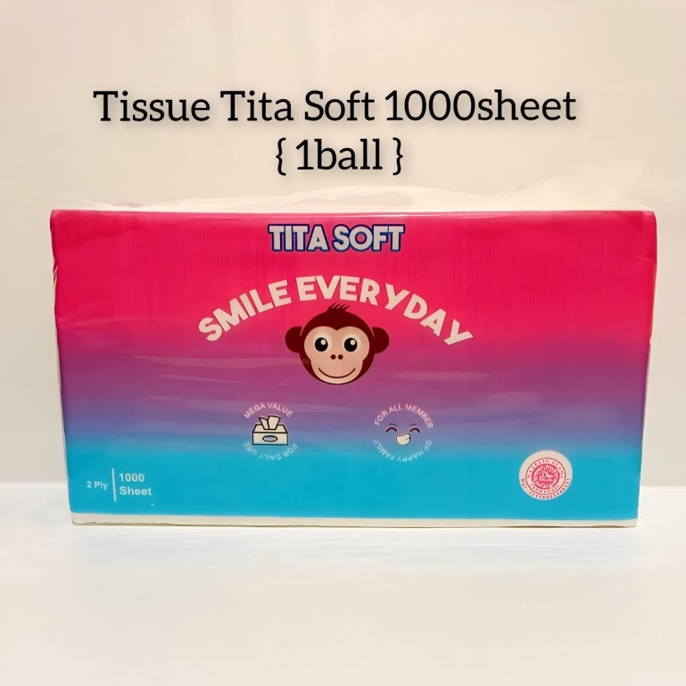 Facial Tissue Tita Soft 1000's facial Tissue / 1000'SHEET Tita Soft ...
