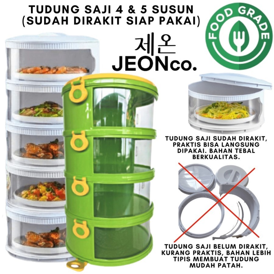 Modern Serving Hood 4-tier & 5-tier Already Assembled Free Bubble ...