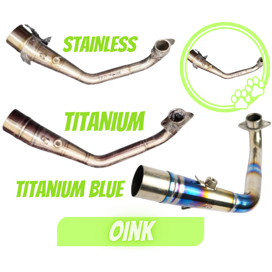 Akrapovic Titanium Xmax 250/300 Exhaust Pipe Neck Header Original ...