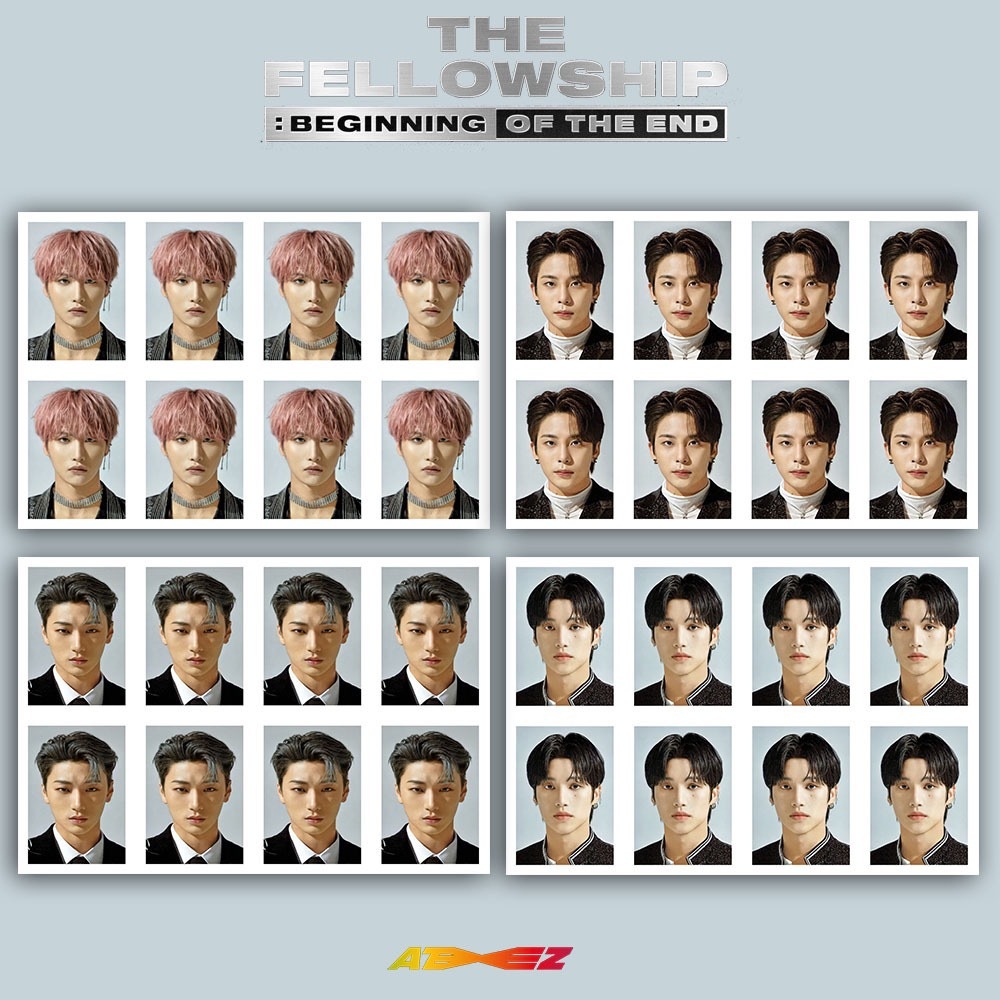 [kstuffind] (2) Ateez ID PHOTO PICTURE MEMBER ATEEZ ID PHOTO SEONGHWA ...