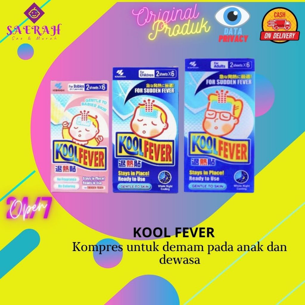 Order Kool Fever | Kool Fever Kids | Kool Fever Adult | Cooper | Kool ...