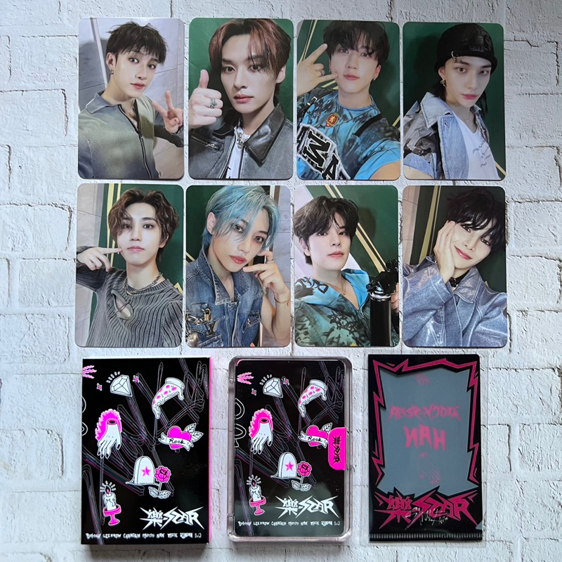 OFFICIAL PHOTOCARD ALBUM NEMO VER ROCKSTAR STRAY KIDS BANGCHAN LEE KNOW ...