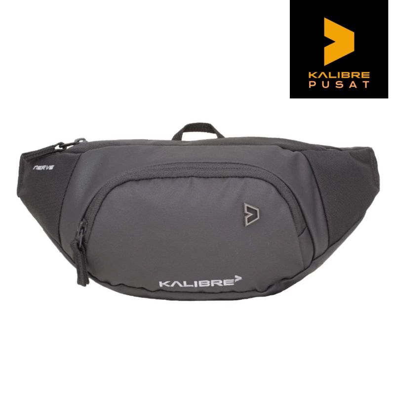 KALIBRE WAIST BAG NERVE 1L BLACK ORIGINAL KALIBRE NERVE WAIST BAG 1L ...