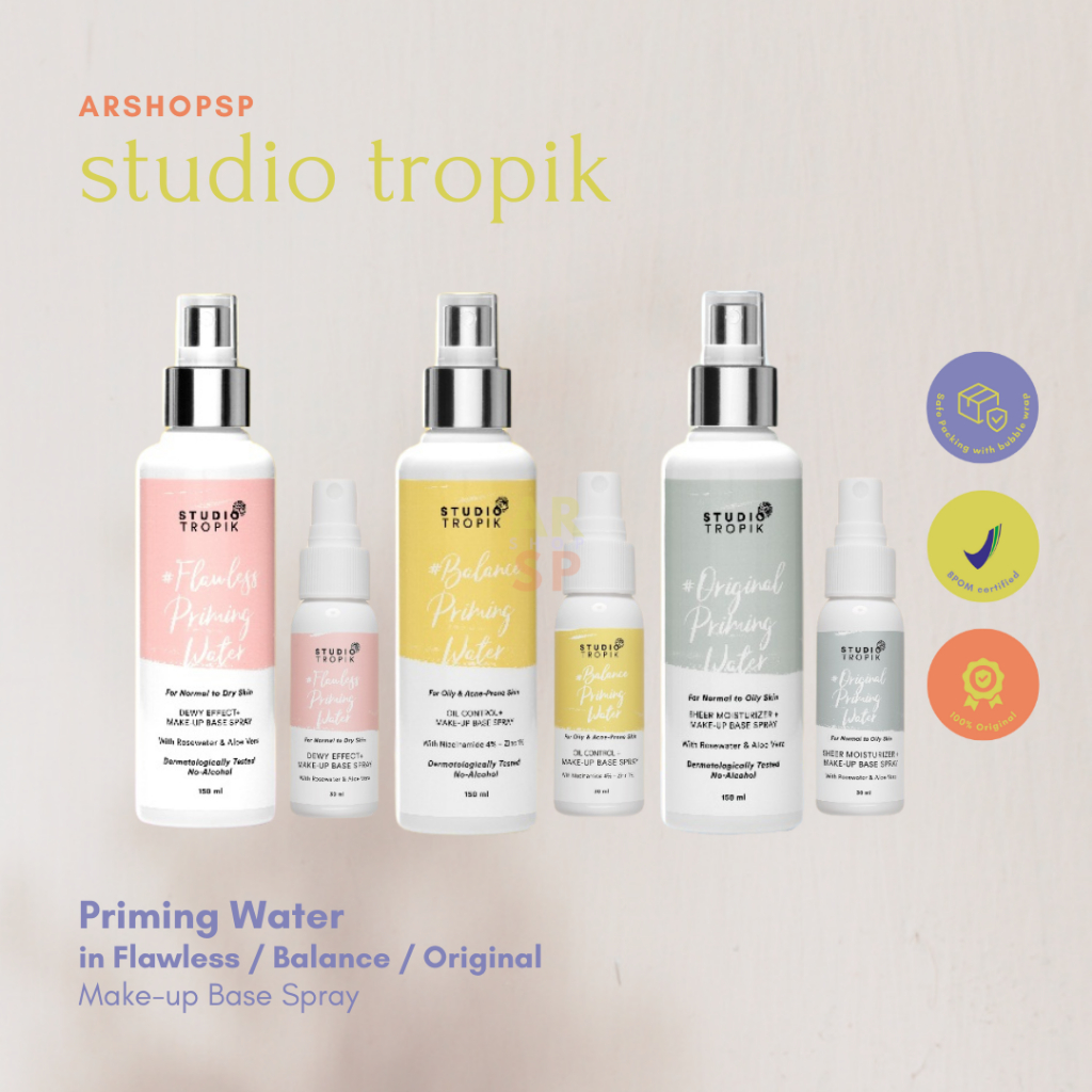 Original Tropic Studio | Balance | Flawless Priming Water | Rescue RX Antibacterial Face Mist ...
